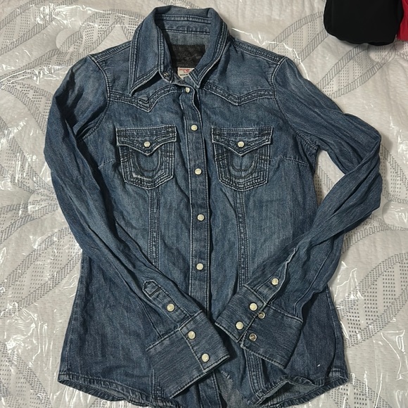 True Religion | Tops | True Religion Button Up | Poshmark
